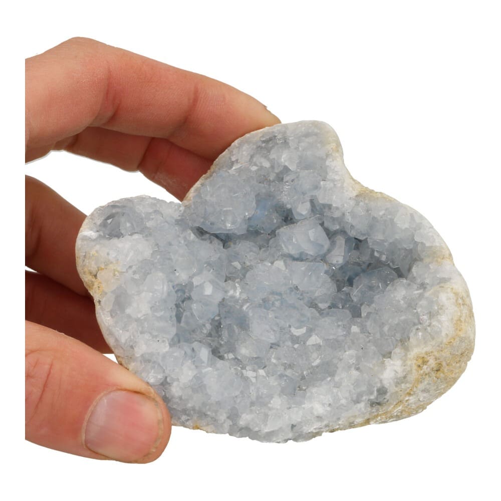 Celestien ruw cluster CS10 - Koop ze bij Blije Boeddha edelstenen